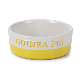 Beeztees Futterbehälter Meerschweinchen-Napf Hally Keramik gelb