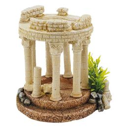 Nobby Aquariendeko Aquariendekoration Antike Säulen mit Pflanzen