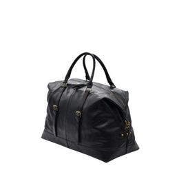 LA CUTE Reisetasche Vintage Eco-Leder Reisetasche: Stilvolle Großraumtasche (1x Reisetaschen-Set