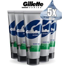 Gillette Rasiergel Serie Moisturizing Shave Gel mit Vitamin E