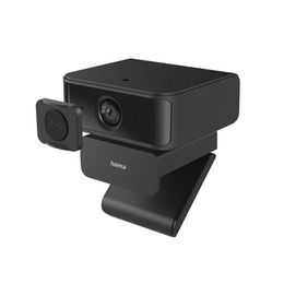 Hama Hama C-650 Face Tracking Webcam 2 MP 1920 x 1080 Pixel USB Schwarz Webcam