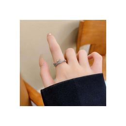 KIKI Fingerring exquisiter Ring Damen offener Zeigefingerring Persönlichkeitsring