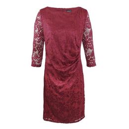 HERMANN LANGE Collection Spitzenkleid Kleid chianti