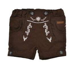 BONDI Trachtenlederhose Kunstleder Shorts Hose 'Gipfelkraxler' 91727