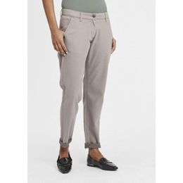 oxmo Chinohose OXDoneta Klassische Chino Stoffhose in softer Twill-Qualität