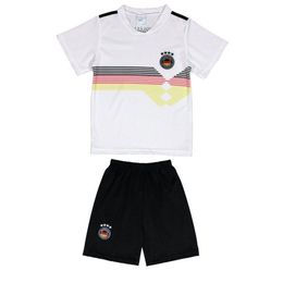 Fashion Boy Fußballtrikot Fussball Fan Set Deutschland Germany Trikot + Shorts