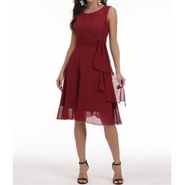 AFAZ New Trading UG Abendkleid Damen-Chiffon-Kleid