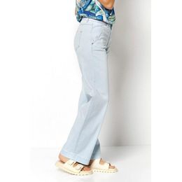 Toni 5-Pocket-Jeans Liv mit weitem Beinverlauf