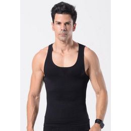 Opspring Tanktop Herren Kompressionsshirts Athletic Shapewear Unterhemd Funktionsshirts