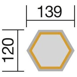 Weka Hochbeet Element grau 143 x 143 x 68,5 cm