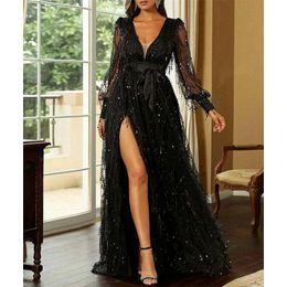 AFAZ New Trading UG Abendkleid Sexy Bankett-Abendkleid mit Pailletten