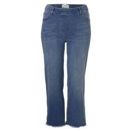 frapp Bootcut-Jeans, blau