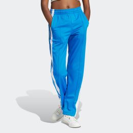 Sporthose adidas originals "ADIBREAK PANT" Gr. M, N-Gr, blau (bluebird) Damen Hosen Sporthosen