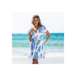 TZTA Trading UG Strandrock Strandkleid Sommer Druckkleid Kleid Cover Up Sexy Bikini Skort Dirndl (1-tlg)