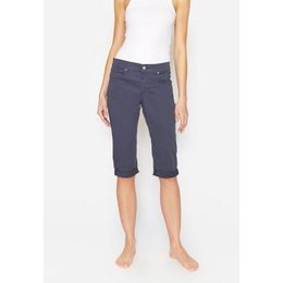 Angels Slim-fit-Jeans 5-Pocket-Hose Capri TU mit Label-Applikationen