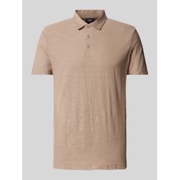 JOOP! Regular Fit Poloshirt in melierter Optik Modell 'Alanas'