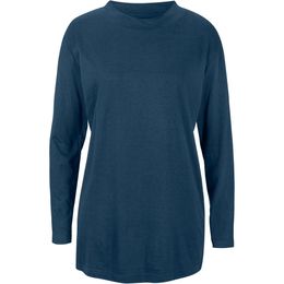 bonprix Langarm-Shirt mit Stehkragen