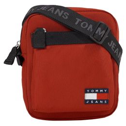 Tommy Jeans Mini Bag TJM DAILY REPORTER, Herrenschultertasche Tasche Herren Recycelte Materialien, rot