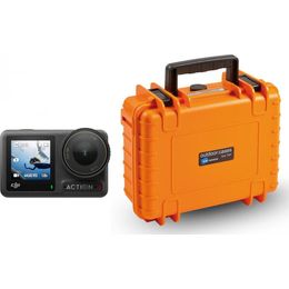 DJI Osmo Action 4 Standard Combo + B&W Case Typ 1000 orange