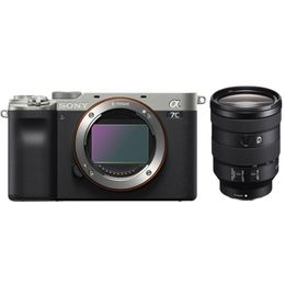 Sony Alpha ILCE-7C silber + Sony SEL 24-105mm f4,0 G OSS - abzgl. 400,00€ Sommer Cashback - abzgl. 100,00€ Welcome to Alpha-Bonus