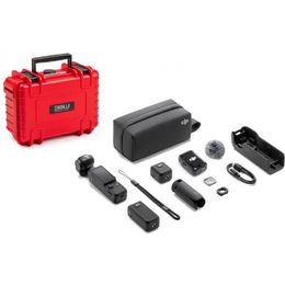 DJI Osmo Pocket 3 Creator Combo + B&W Case Typ 500 Rot