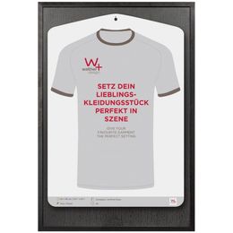 Walther EA690B Trikot Holzrahmen 60x90 cm schwarz