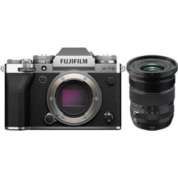 Fujifilm X-T5 Gehäuse silber + XF 10-24mm f4 R OIS WR
