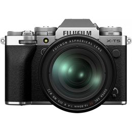 Fujifilm X-T5 silber + 16-80mm + Sigma 100-400mm f5-6,3