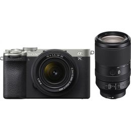 Sony Alpha ILCE-7C II silber + 28-60mm + 70-300mm - abzgl. 100,00€ Sommer Cashback - abzgl. 100,00€ Welcome to Alpha-Bonus