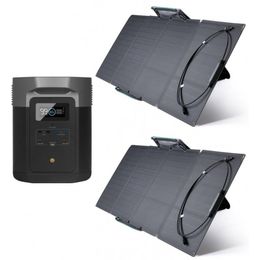 EcoFlow DELTA Max 2000 + 2 x 110W Solarpanel