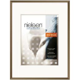 Nielsen Metallrahmen C2 Alurahmen 30x40 cm walnuss