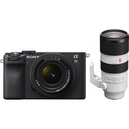 Sony Alpha ILCE-7C II schwarz + 28-60mm + SEL 70-200mm f2,8 - abzgl. 200,00€ Sommer Cashback - abzgl. 100,00€ Welcome to Alpha-Bonus