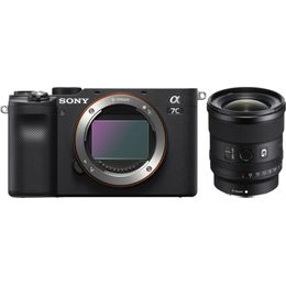 Sony Alpha ILCE-7C schwarz + Sony SEL 20mm f1,8 FE G - abzgl. 200,00€ Sommer Cashback - abzgl. 100,00€ Welcome to Alpha-Bonus