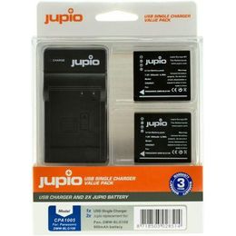 Jupio Kit DMW-BLG10E + Single Charger