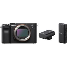 Sony Alpha ILCE-7C schwarz inkl. drahtloses Mikrofon ECM-W2BT - abzgl. 200,00€ Sommer Cashback