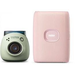 Fujifilm Instax Pal green + Mini Link2 soft pink