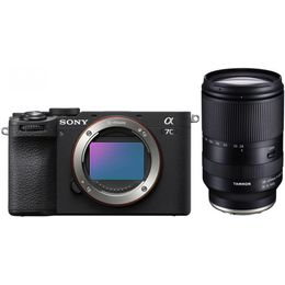 Sony Alpha ILCE-7C II Gehäuse schwarz +Tamron 28-200mm f2,8-5,6 - nach 100 EUR Tamron Sommer Sofortrabatt