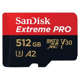 Sandisk micro SDXC Extreme Pro 512GB 200MB/s V30
