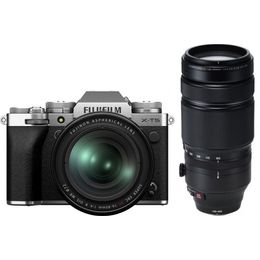 Fujifilm X-T5 silber + XF16-80mm + XF100-400mm - abzgl. 500,00€ Fujifilm Cashback