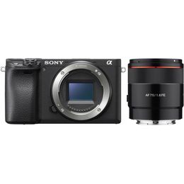 Sony Alpha ILCE-6400 + Samyang AF 75mm f1,8 FE - Dealpreis - nach 100 EUR Sony A6400 Sofortrabatt