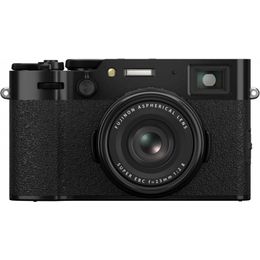 Fujifilm X100VI schwarz + SmallRig Retro-Käfig