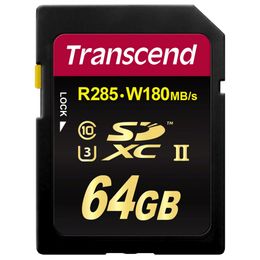 Transcend SDXC UHS-II 64GB V90 285MB/s