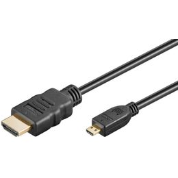 High Speed HDMI A zu HDMI D Micro Kabel 2m