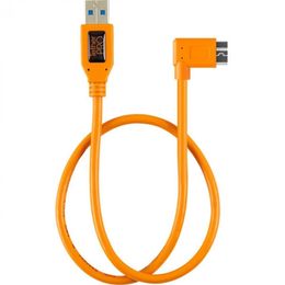 TETHER TOOLS Tether Pro USB 3.0 an Micro-B Right Angle orange