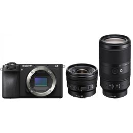 Sony Alpha ILCE-6700 + PZ 10-20mm f4 G + 70-350mm f4,5-6,3 G OSS - nach 500 EUR Sony Alpha 6700 Kombirabatt