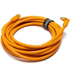 TETHER TOOLS Tether USB-C an USB-C Right Angle - Orange