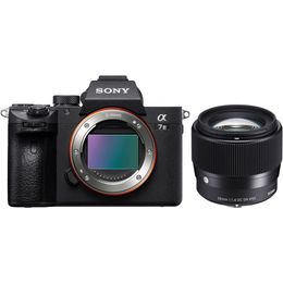 Sony Alpha ILCE-7 III + Sigma 56mm 1,4 DC DN - abzgl. 300,00€ Sommer Cashback