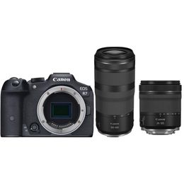 Canon EOS R7+ RF 24-105mm + RF 100-400mm