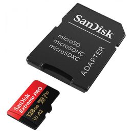 Sandisk micro SDXC Extreme Pro 128GB 200MB/s V30