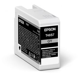 Epson Patrone C13T46S700 Gray 25ml für P700
